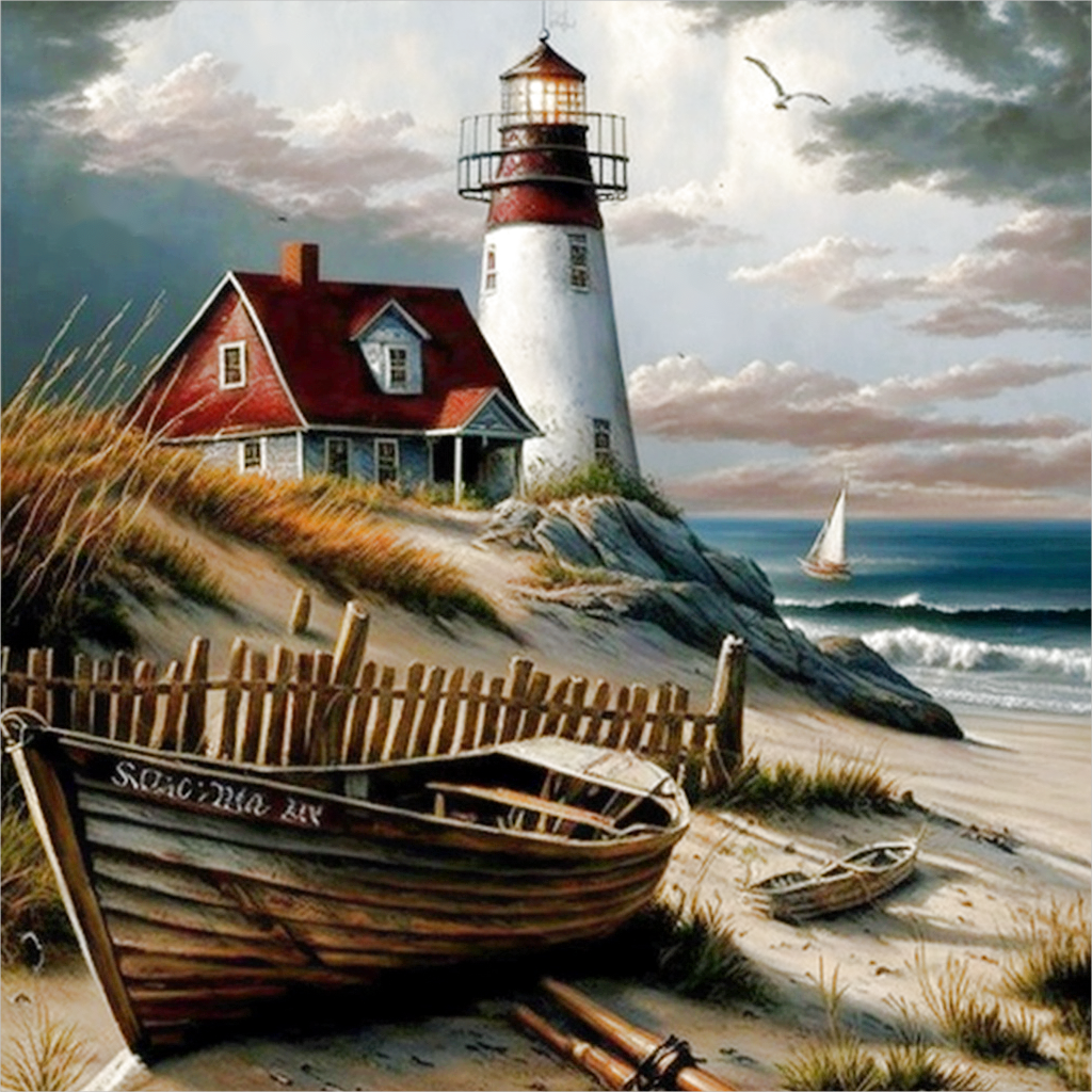 Lighthouse Diamond Painting – VictoriasMoon.co.uk