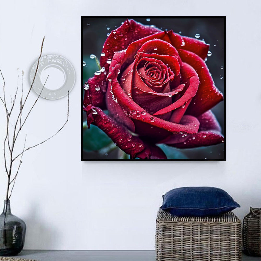Rose 5d Diy Diamond Painting Kits UK Handwork Hobby MJ2662 ...